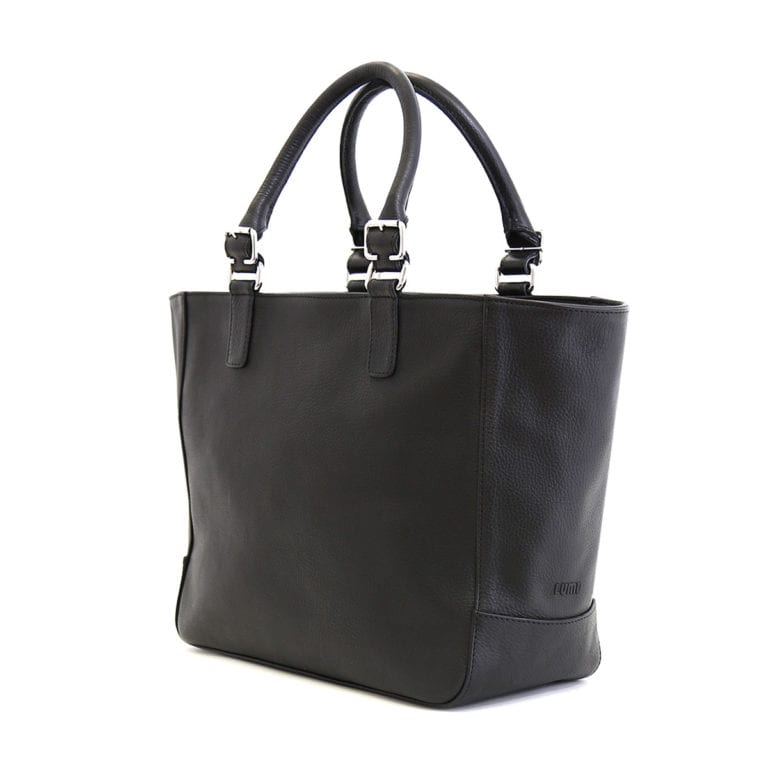 Jutta East West Tote Black – Lumi Accessories