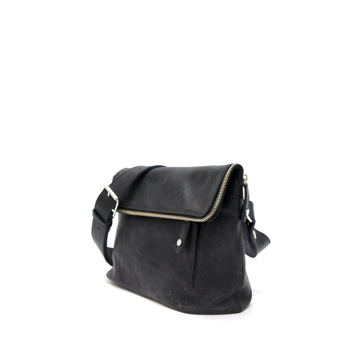 Tomi Small Messenger Bag Black | Lumi Accessories