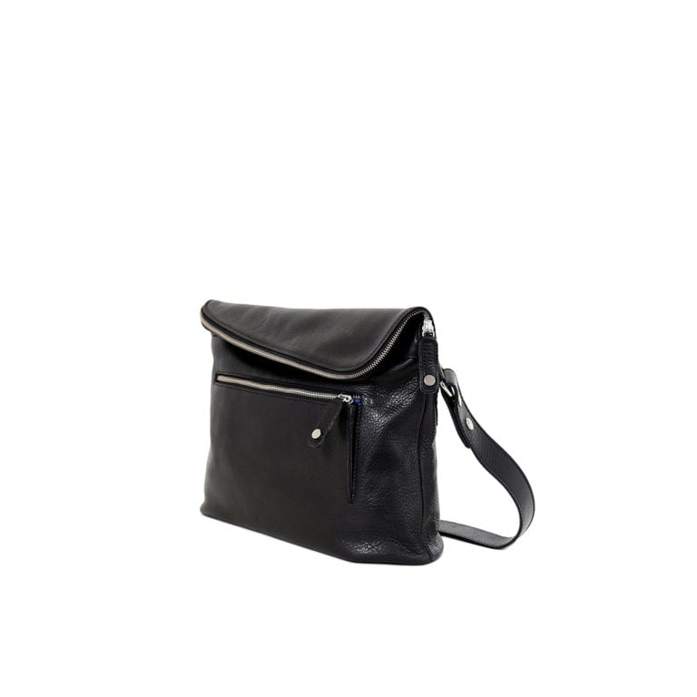 Tomi Small Messenger Bag Black – Lumi Accessories