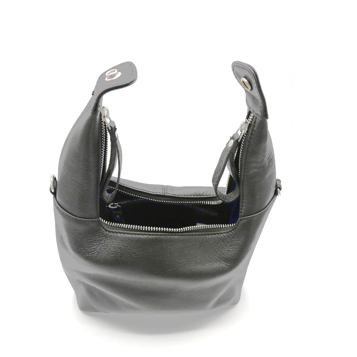 Kiara Mini Hobo Black – Lumi Accessories