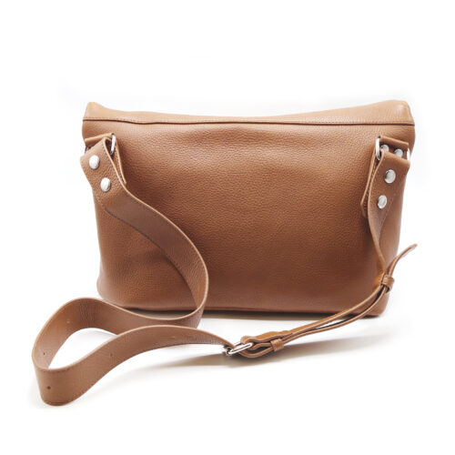 Tomi Small Messenger Bag Cognac – Lumi Accessories